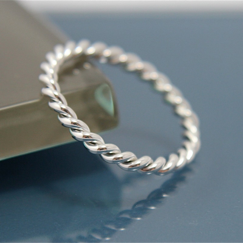 Shiny Silver Ring - Etsy