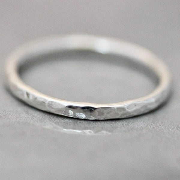 Shiny Silver Ring - Etsy