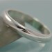 Silver Ring Classic Half Round Dome Men's or Women's or Unisex 4mm Band ...