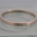 Tri Color Wedding Rings Set of 3 - 2mm Brushed 14k Solid Yellow Rose ...