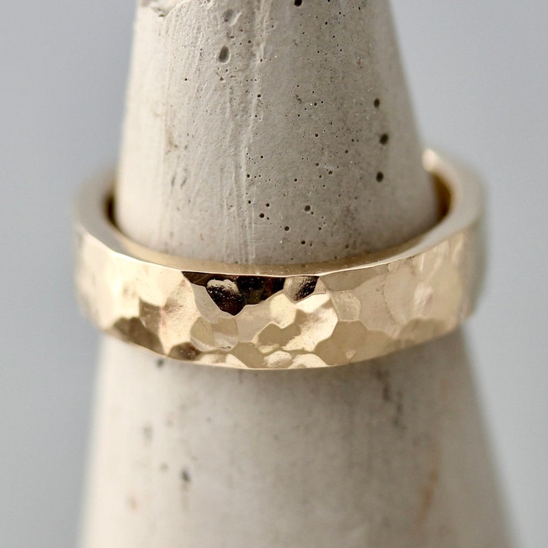 Chunky Wedding Band - Etsy