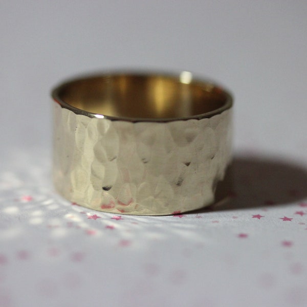 Wide Wedding Ring - Etsy
