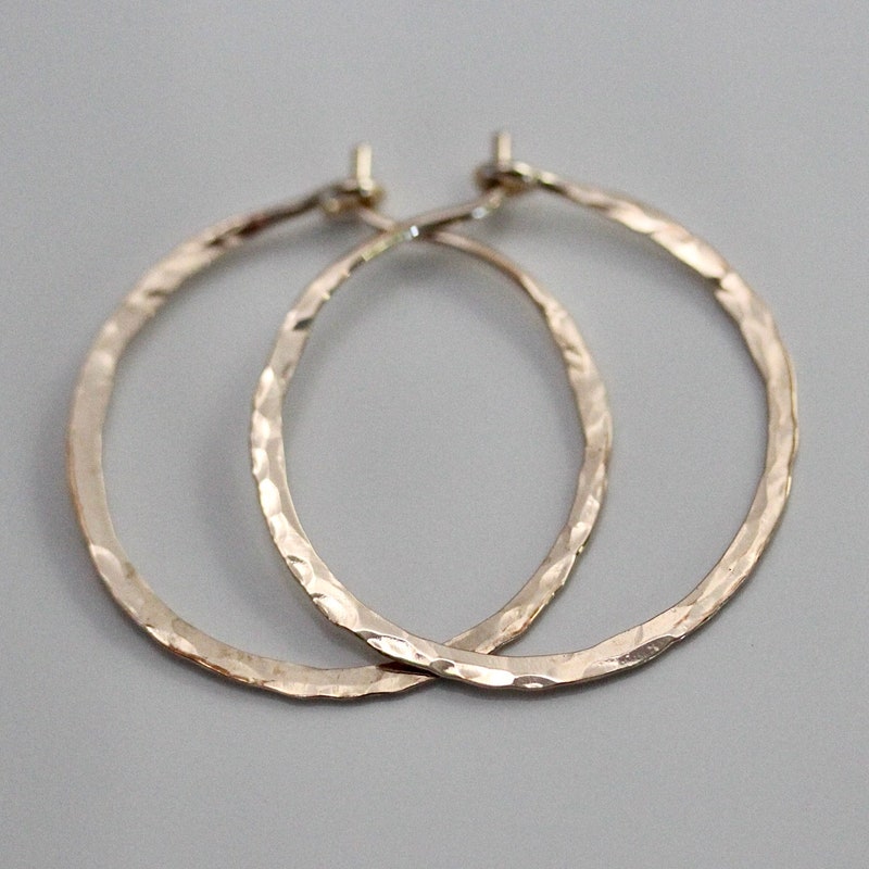 Small Gold Hoops - Etsy