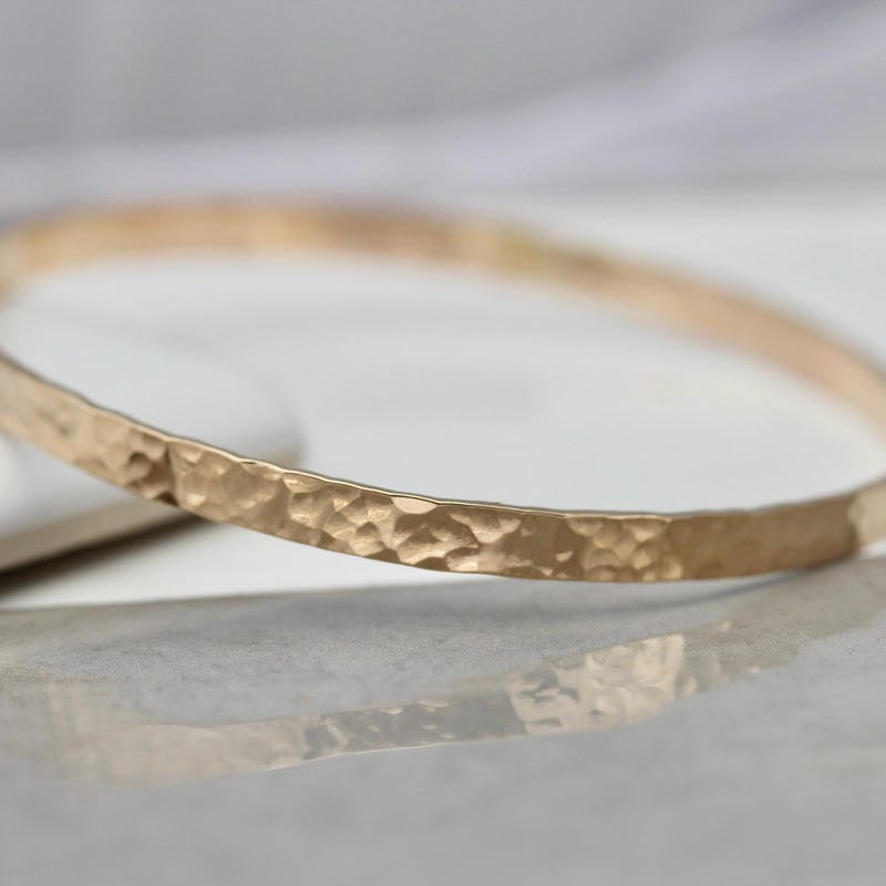 Gold Bangle - Etsy
