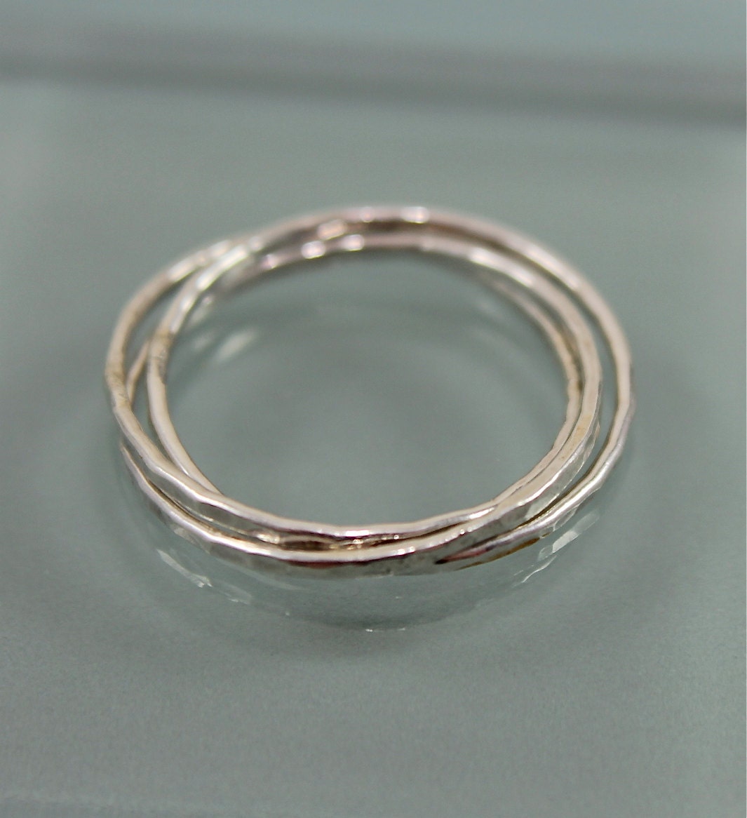 Sterling Silver Rolling Ring Russian Wedding Band Infinity Puzzle Ring ...