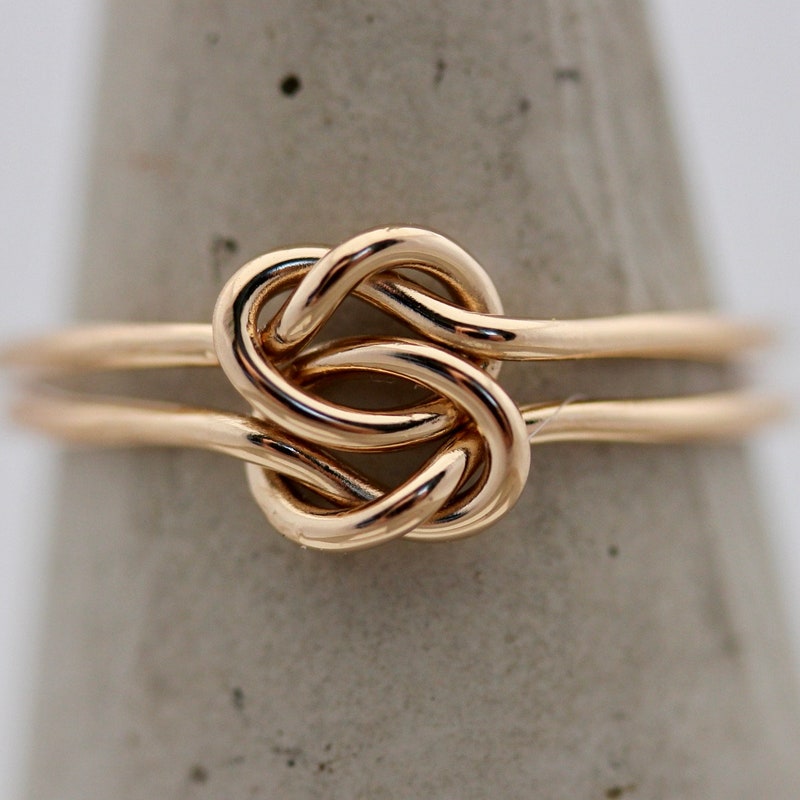 Double Knot Ring - Etsy
