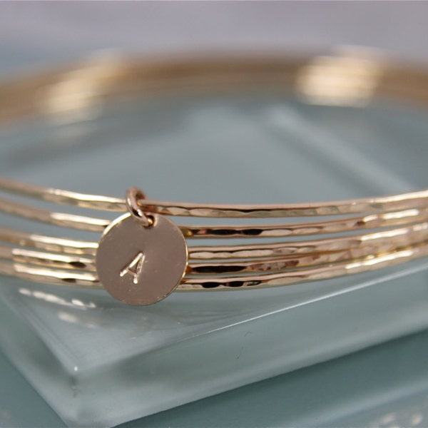 Gold Filled Bangle - Etsy Canada