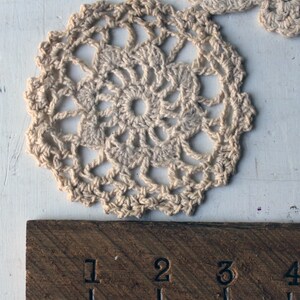 5 Vintage Crochet Doilies - Bracelet Ring Brooch Display Photo Backdrop ...