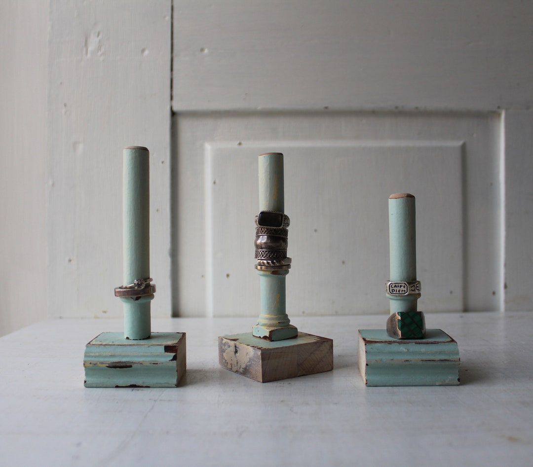 Set of 3 Upcycled Ring Displays Ring Holders Ring - Etsy