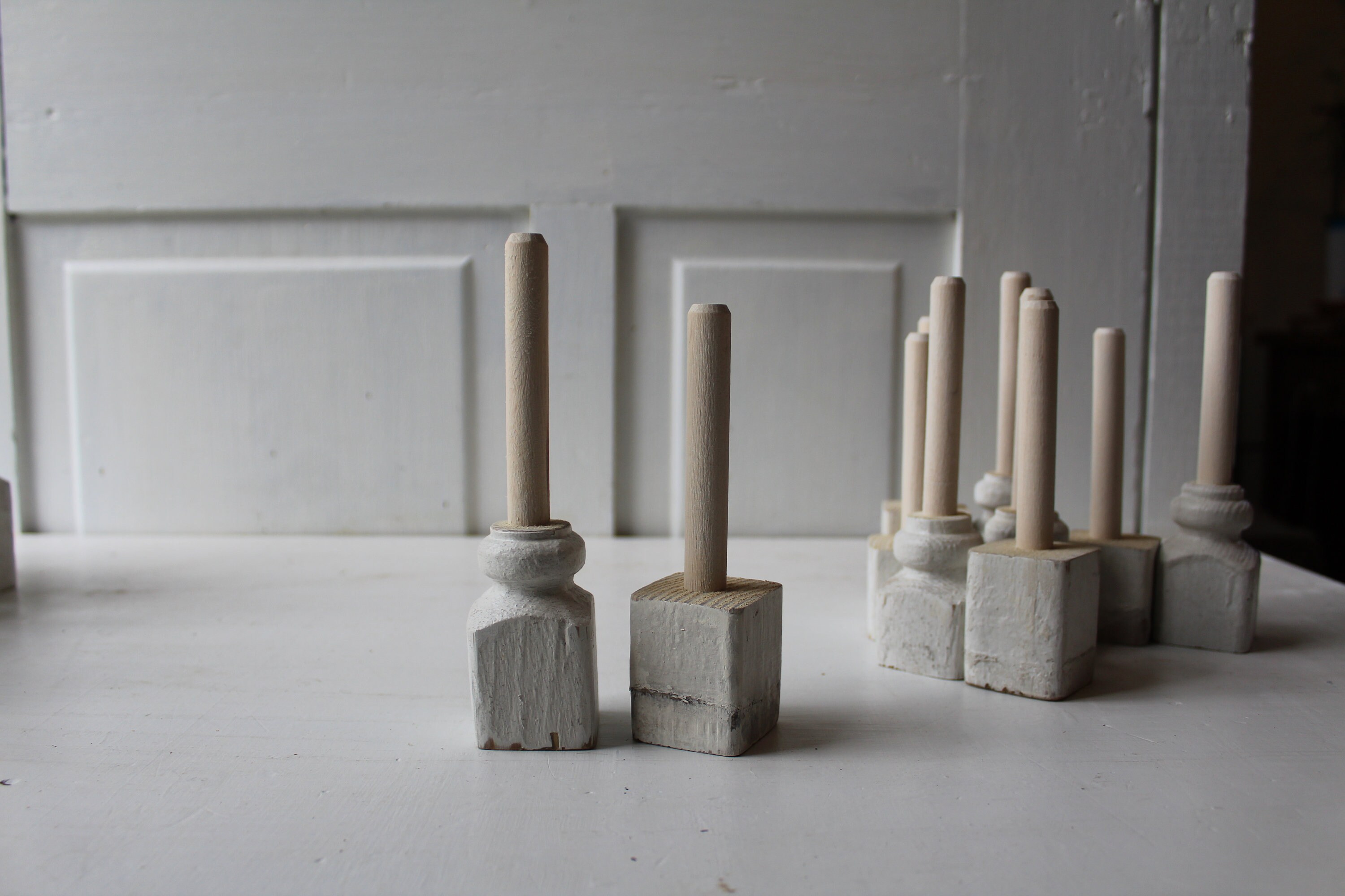 PAIR White Ring Holders Ring Display Ring Organizer | Etsy