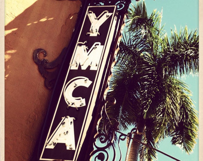Historic YMCA Sign St. Petersburg Florida Photo Print - Etsy