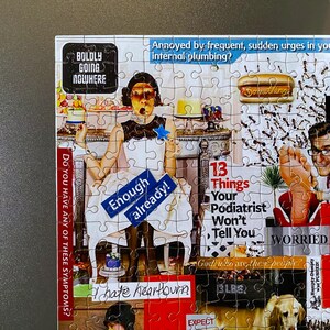 Who Me, Worry Original Art Puzzle 252 Pieces - Etsy