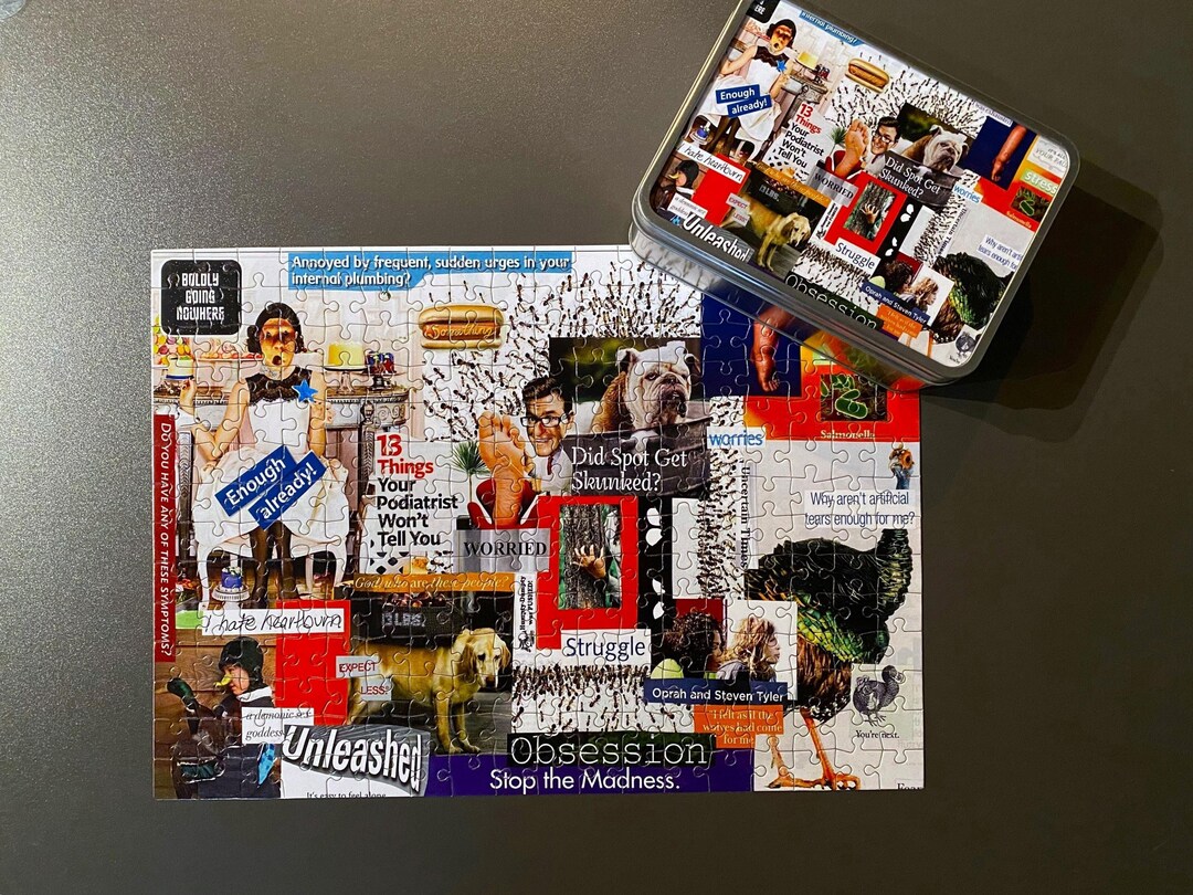 Who Me, Worry Original Art Puzzle 252 Pieces - Etsy