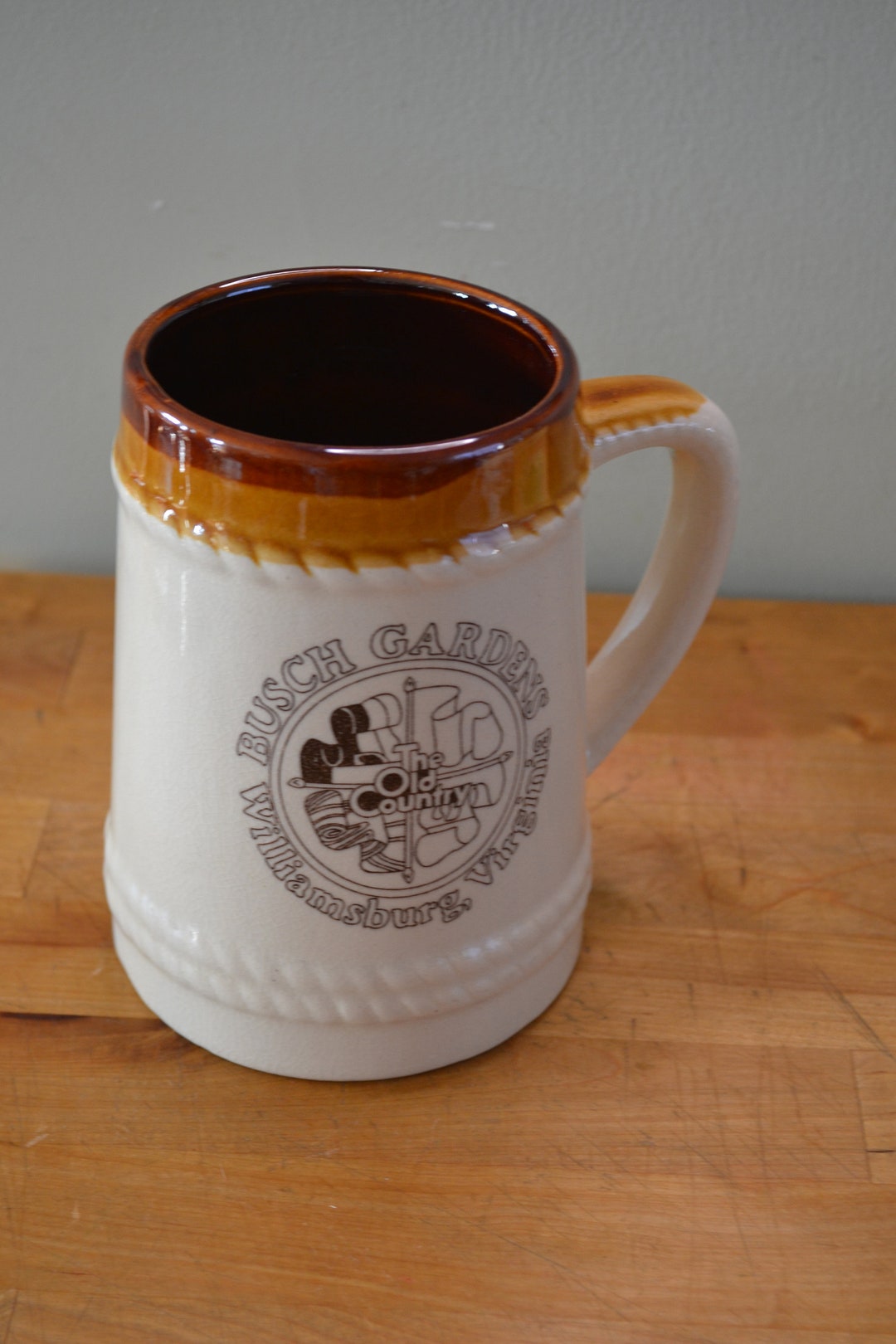 1970s Vintage Busch Gardens Stein/the Old Country Busch Gardens Stein ...