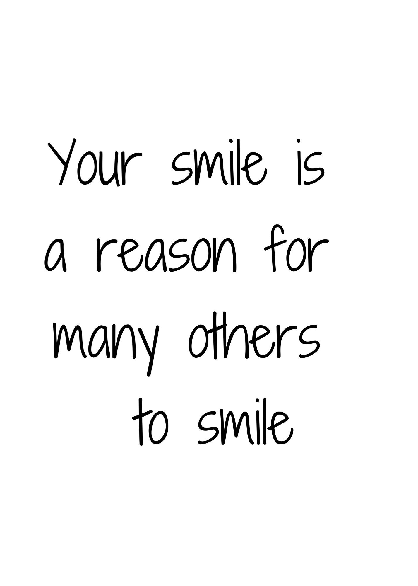 Your Smile is Reason for Many Others to Smile, Winnie Pooh Quote ...