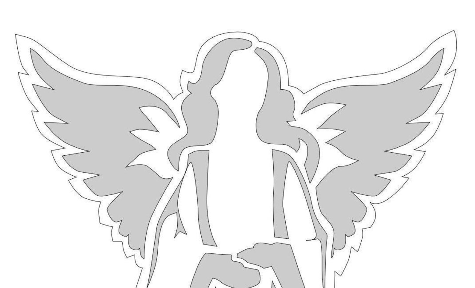 Small Angel Trio Ornaments Scroll Saw Patterns FIS-040 pdf, Jpg - Etsy