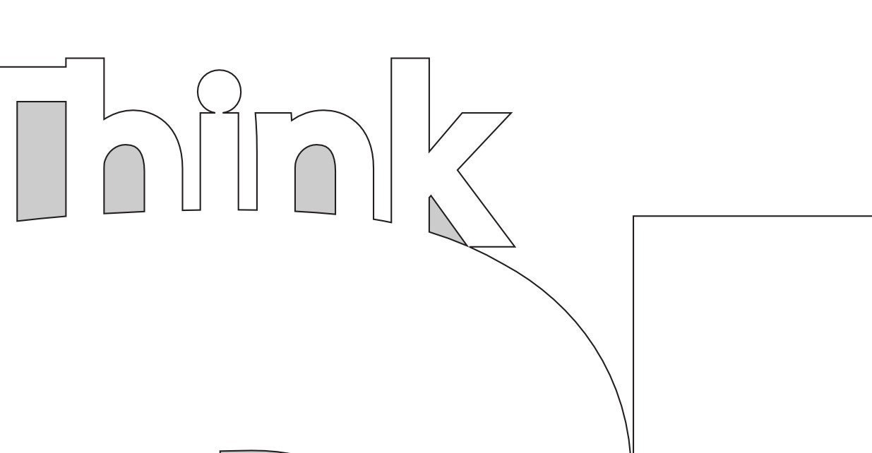 Think Big Words Scroll Saw Pattern FIS-067 pdf, Jpg - Etsy UK