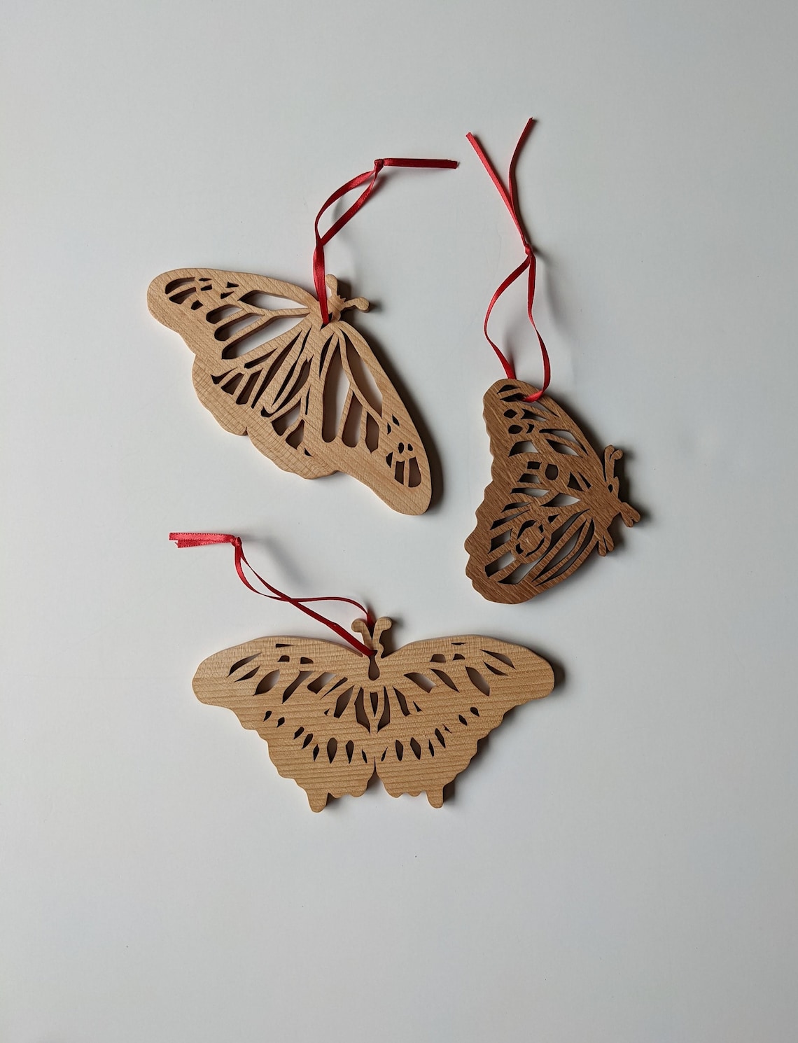 Butterfly Ornament Trio Scroll Saw Patterns FIS-078 pdf Jpg - Etsy