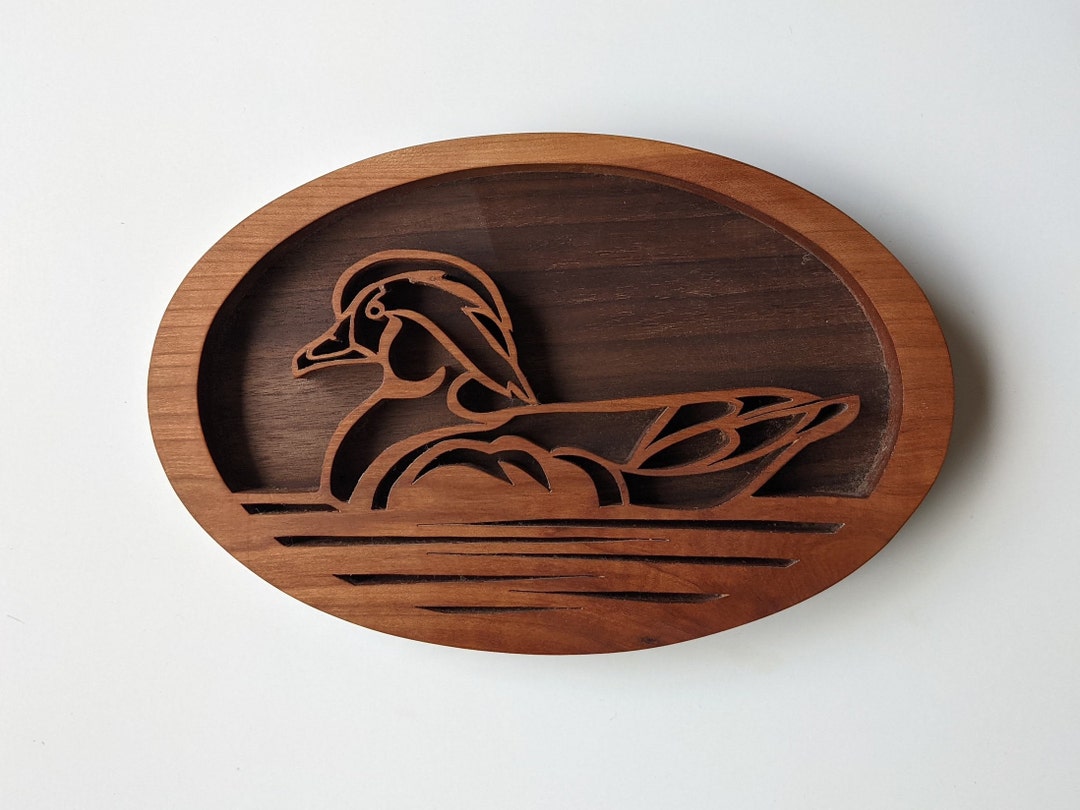 Wood Duck Scroll Saw Pattern FIS-024 pdf, Jpg - Etsy