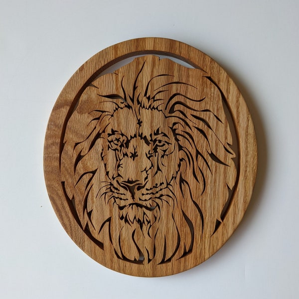 Lion Scroll Saw Pattern - Etsy