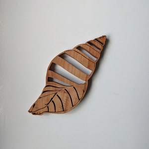 Banded Tulip Seashell Scroll Saw Pattern FIS-006 pdf Jpg - Etsy