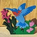 Hummingbird Decorative Scroll Saw Puzzle Pattern FIS-136 pdf, Jpg - Etsy