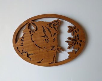 Scroll Saw Cat Pattern - Etsy