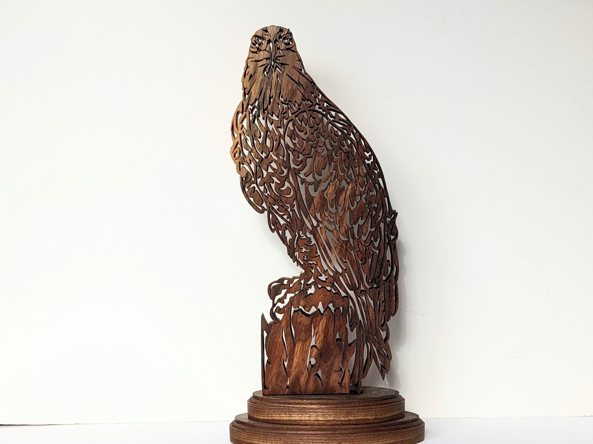 Bald Eagle Glare Scroll Saw Pattern FIS-177 pdf, Jpg - Etsy