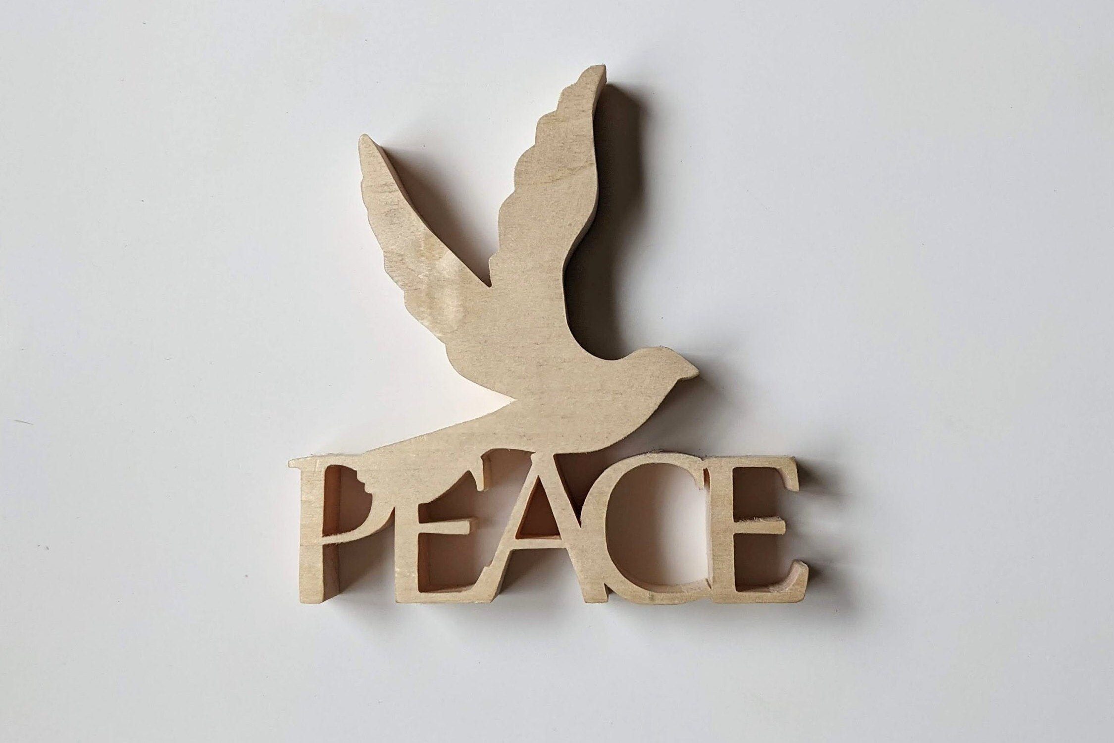 Peace Dove Word Scroll Saw Pattern FIS-029 pdf, Jpg - Etsy