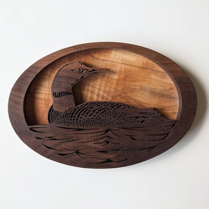 Common Loon Scroll Saw Pattern FIS-051 pdf Jpg | Etsy