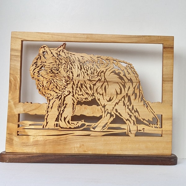 Wolf Scroll Saw Patterns - Etsy