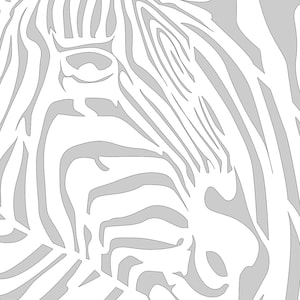 Zebra Scroll Saw Pattern FIS-100 pdf Jpg - Etsy