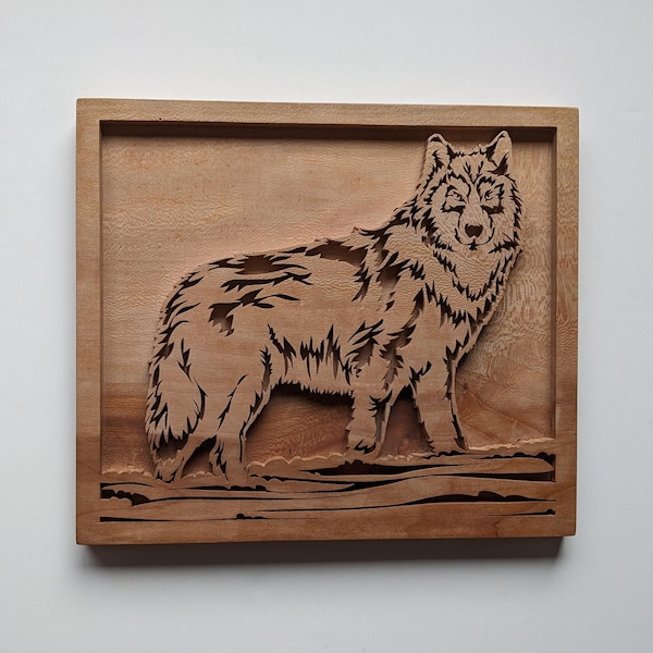 Wolf Scroll Saw Patterns - Etsy