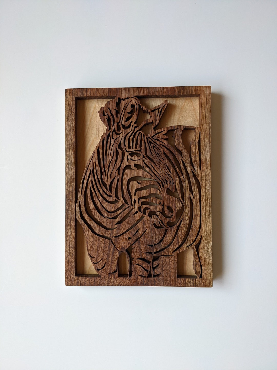 Zebra Scroll Saw Pattern FIS-100 pdf Jpg - Etsy