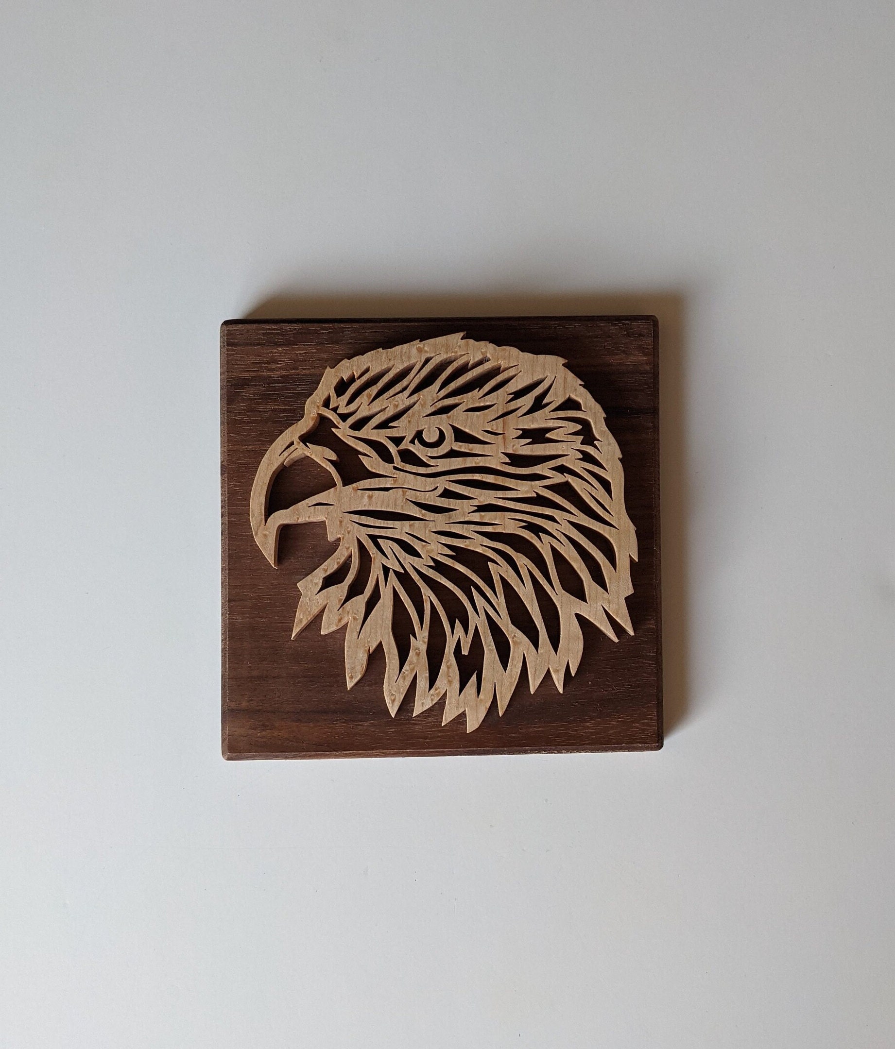 Bald Eagle Head Scroll Saw Pattern FIS-159 pdf, Jpg - Etsy