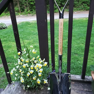 Engraved Garden Shovel – Personalized Gardener Gift, Ceremonial ...