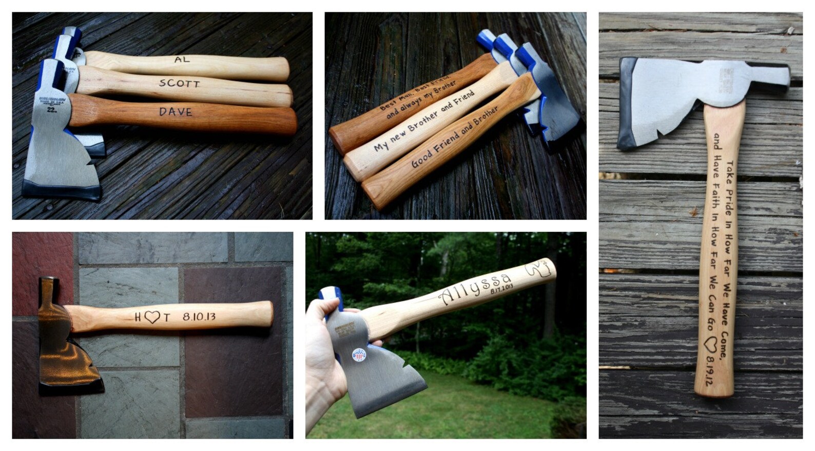 Personalized Axe – Engraved Hatchet, Groomsmen Gift, Camp Tool - Etsy