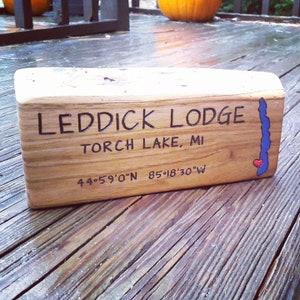 Custom Rustic Wood Sign - Large-long - Personalized Gift - Hand ...