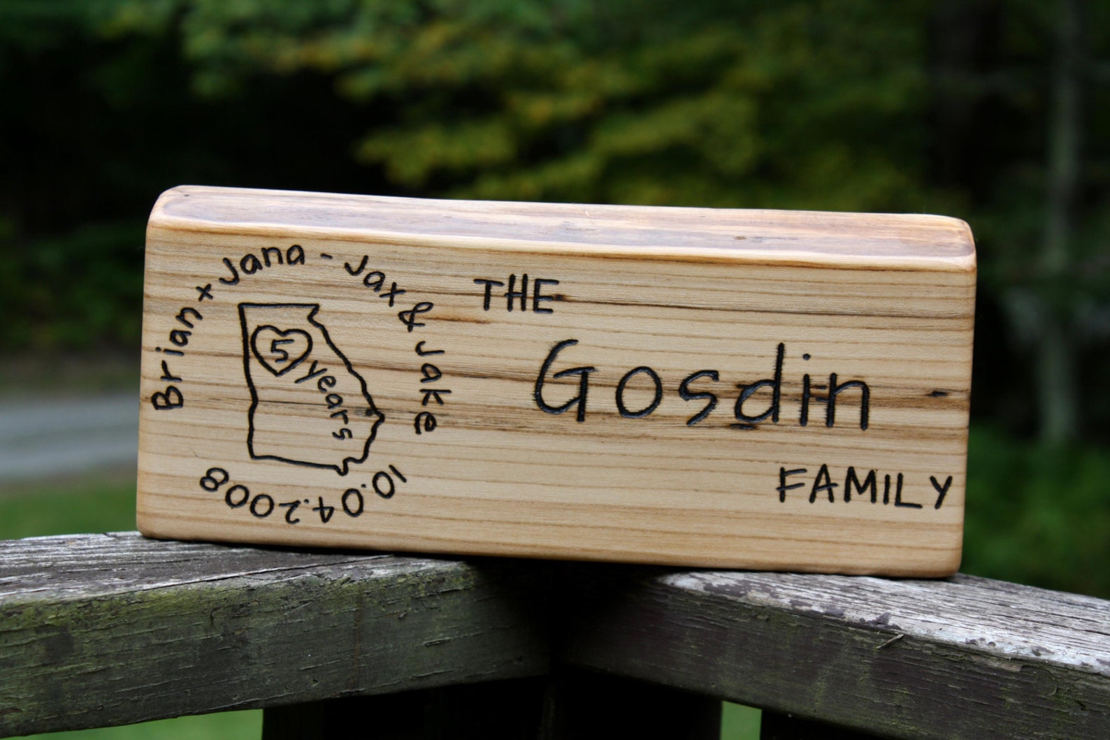 Custom Rustic Wood Sign Large-long Personalized Gift - Etsy