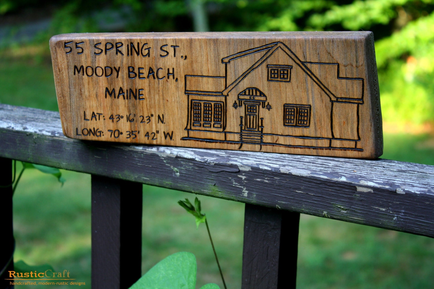 Custom Housewarming Gift Personalized Address Sign Custom | Etsy