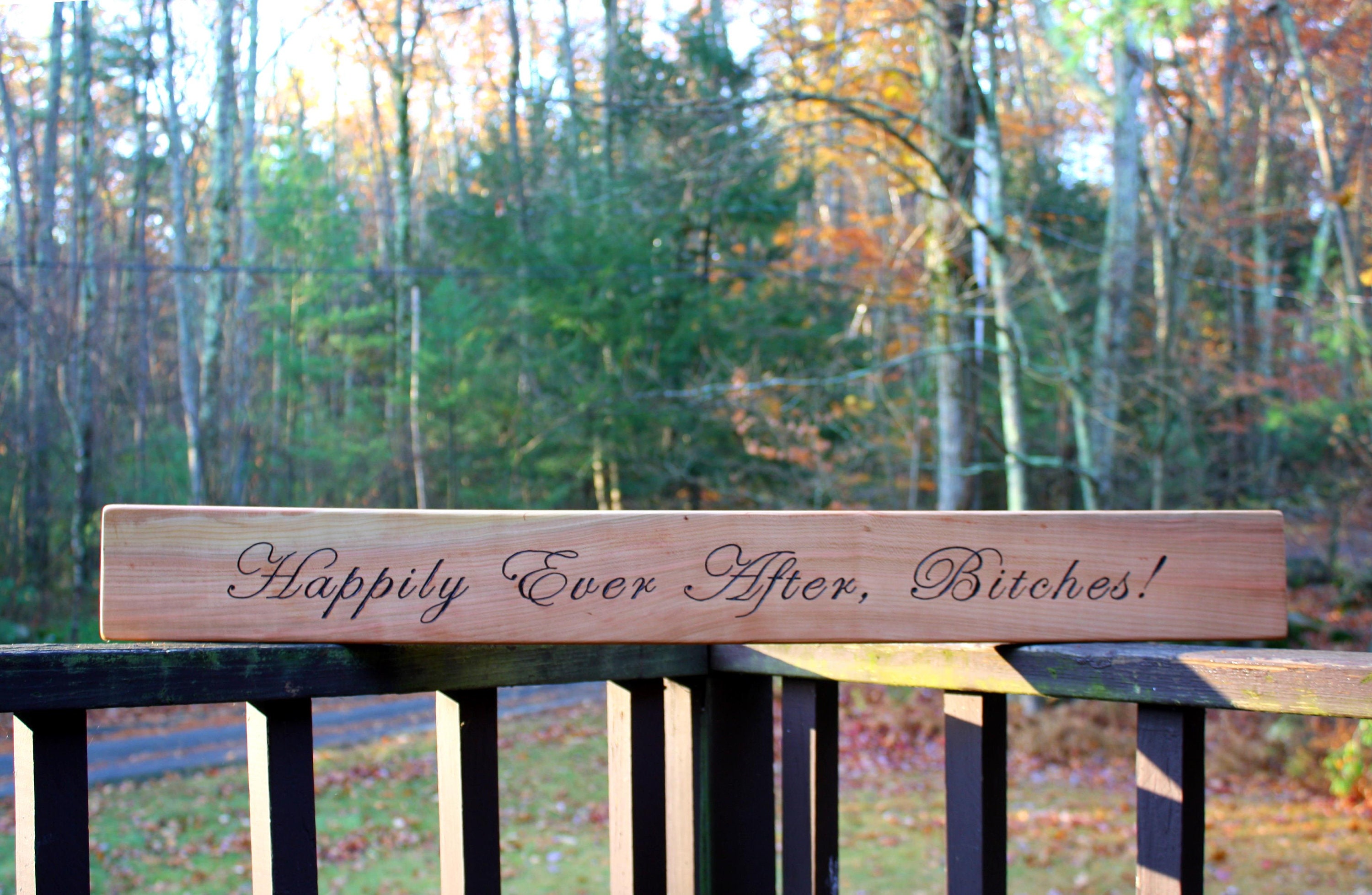 XL Custom Rustic Wood Sign Extra-Long Personalized Gift | Etsy