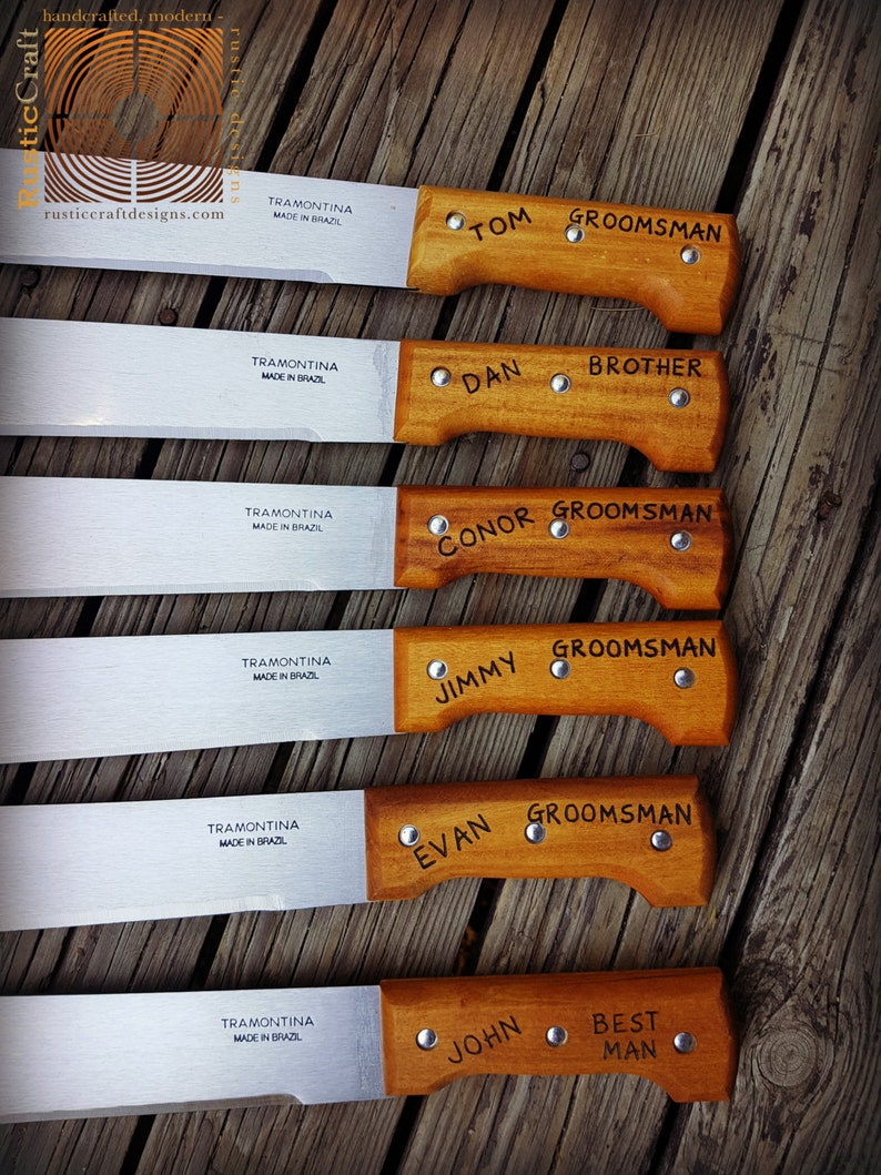 Personalized Machete Engraved Groomsmen Gifts Zombie Gifts - Etsy