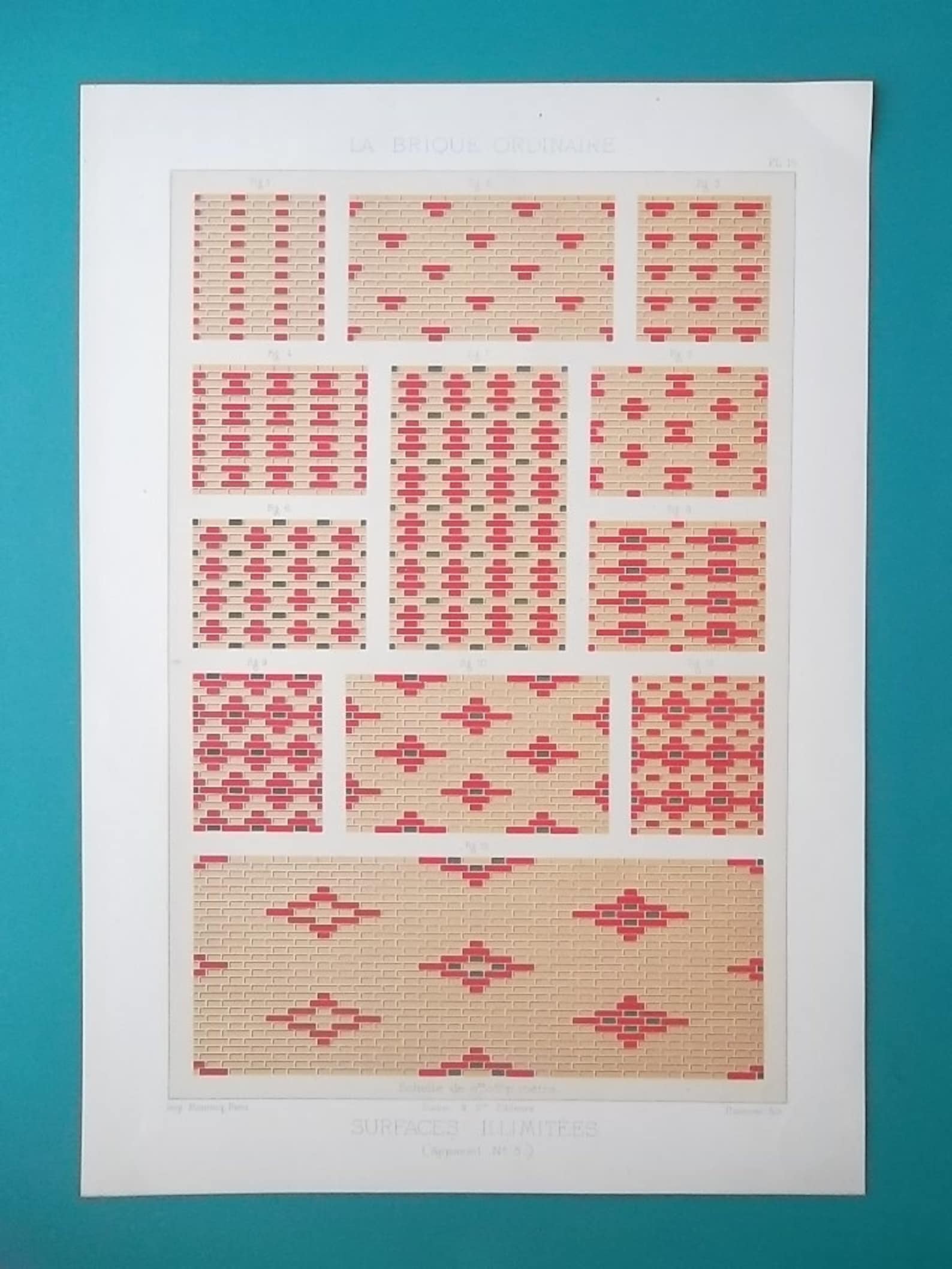 BRICKWORK Victorian Era Brick Construction Patterns by Architect ...