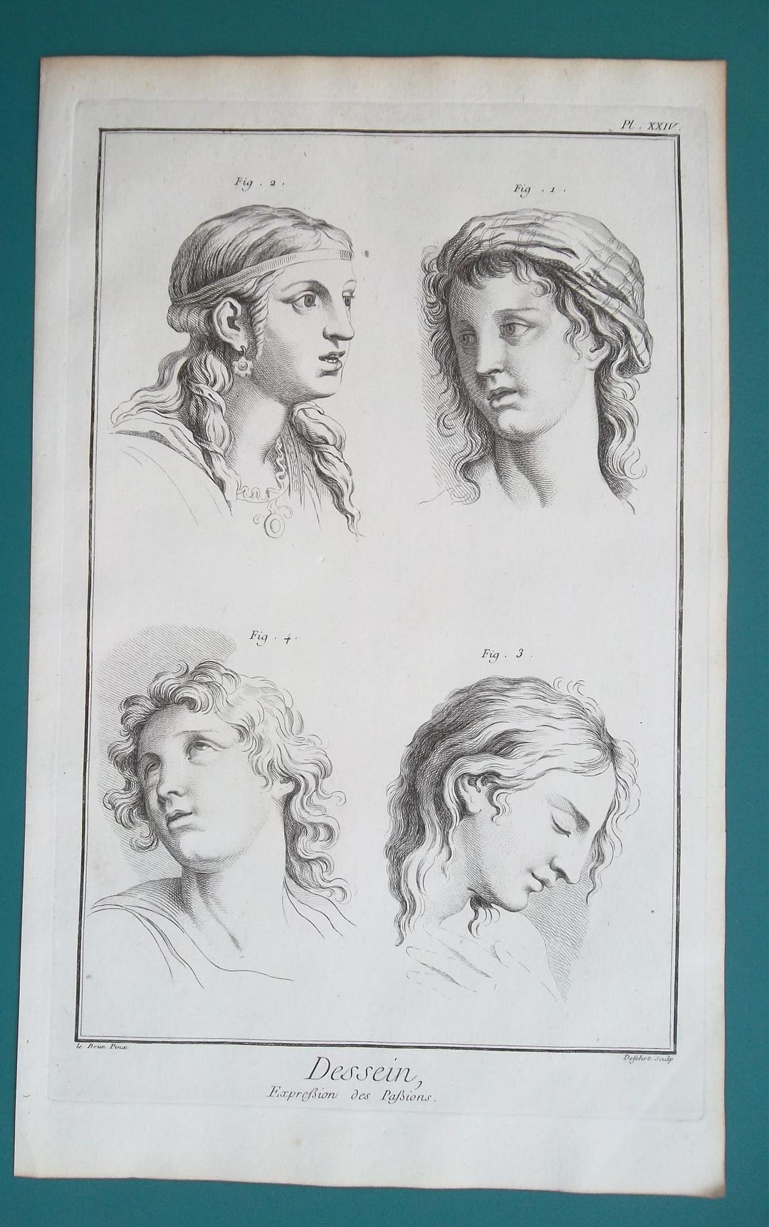 ART SCHOOL Drawing Human Faces Emotions Admiration Veneration Rapture ...