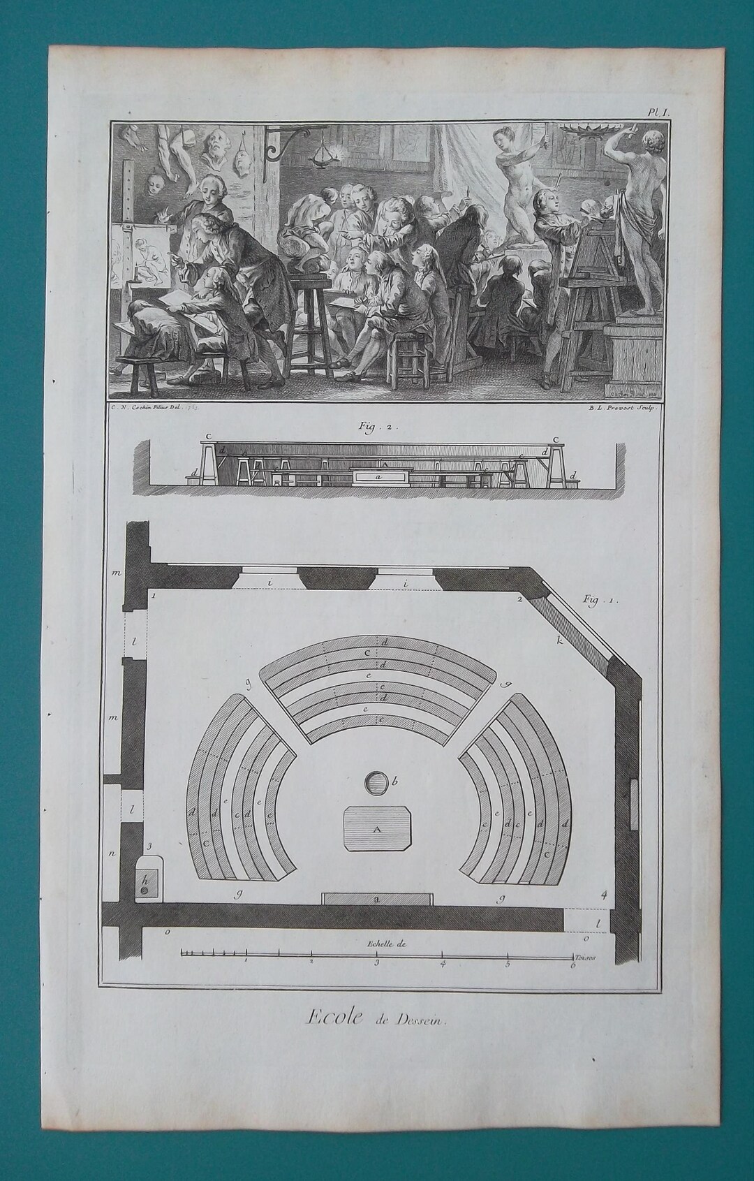 ART SCHOOL Students Drawing Models From Life Classroom Floor Plan ...