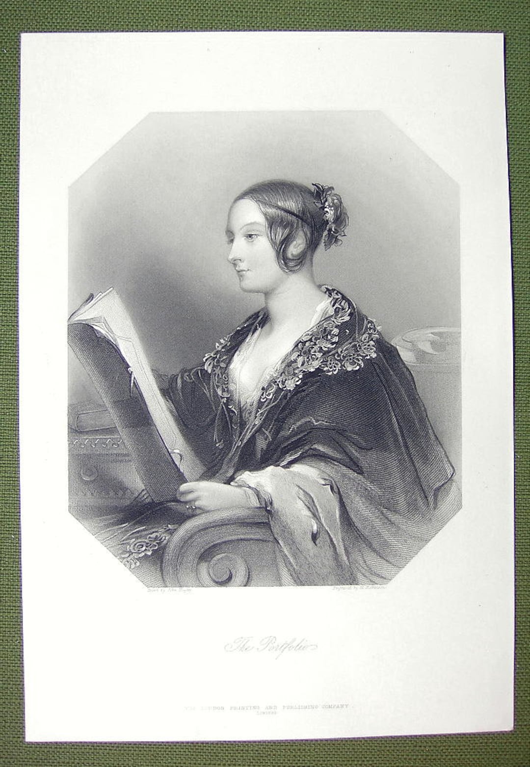 LADY AUGUSTA GORDON of Royal Court of Queen Victoria - 1860s Superb ...