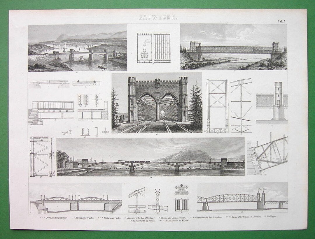 BRIDGES Construction Design Britannia Offenburg Breslau Poland ...