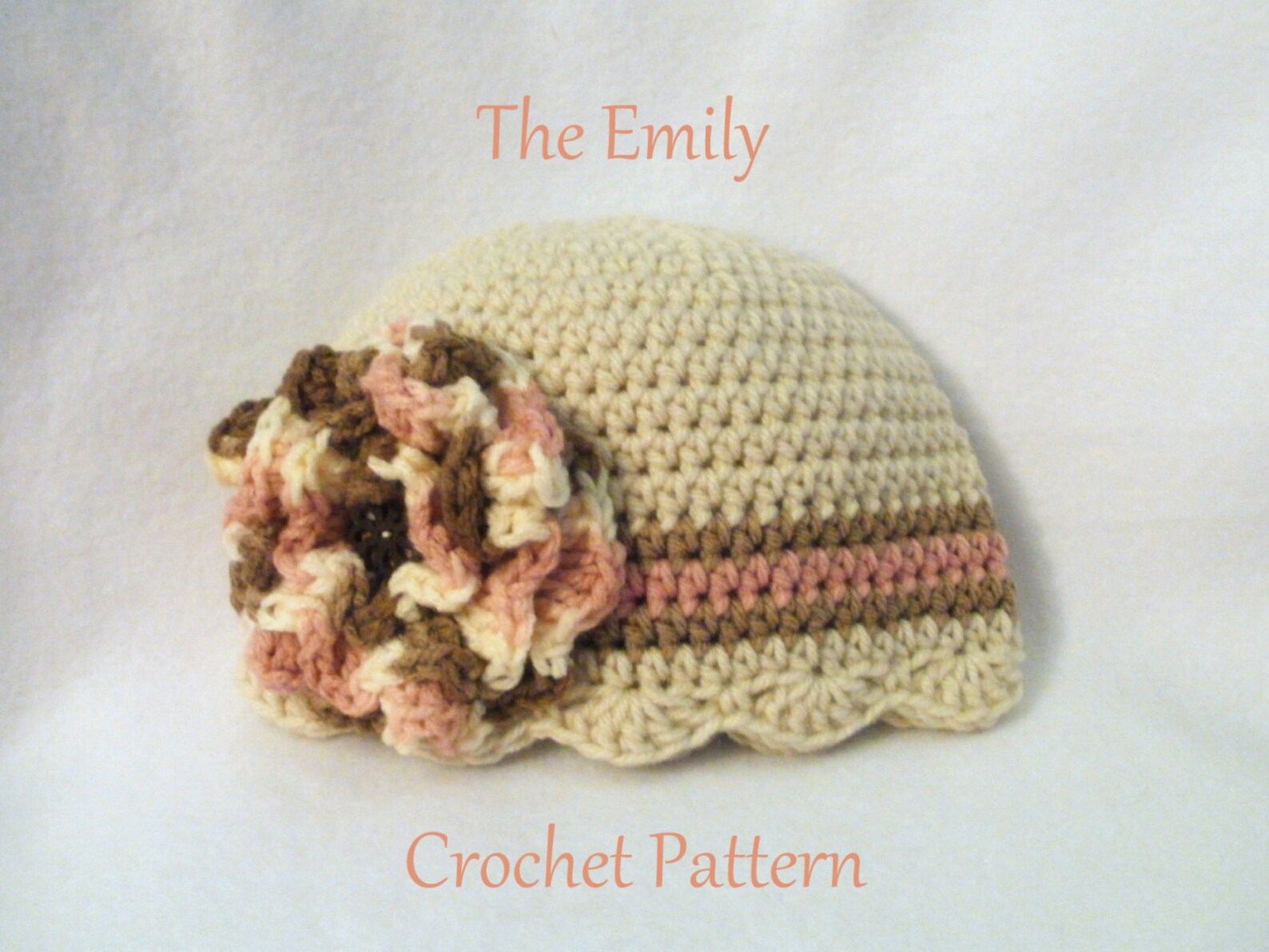 Crochet PATTERN Hat PATTERN the Emily Baby Hat Cloche Pattern - Etsy