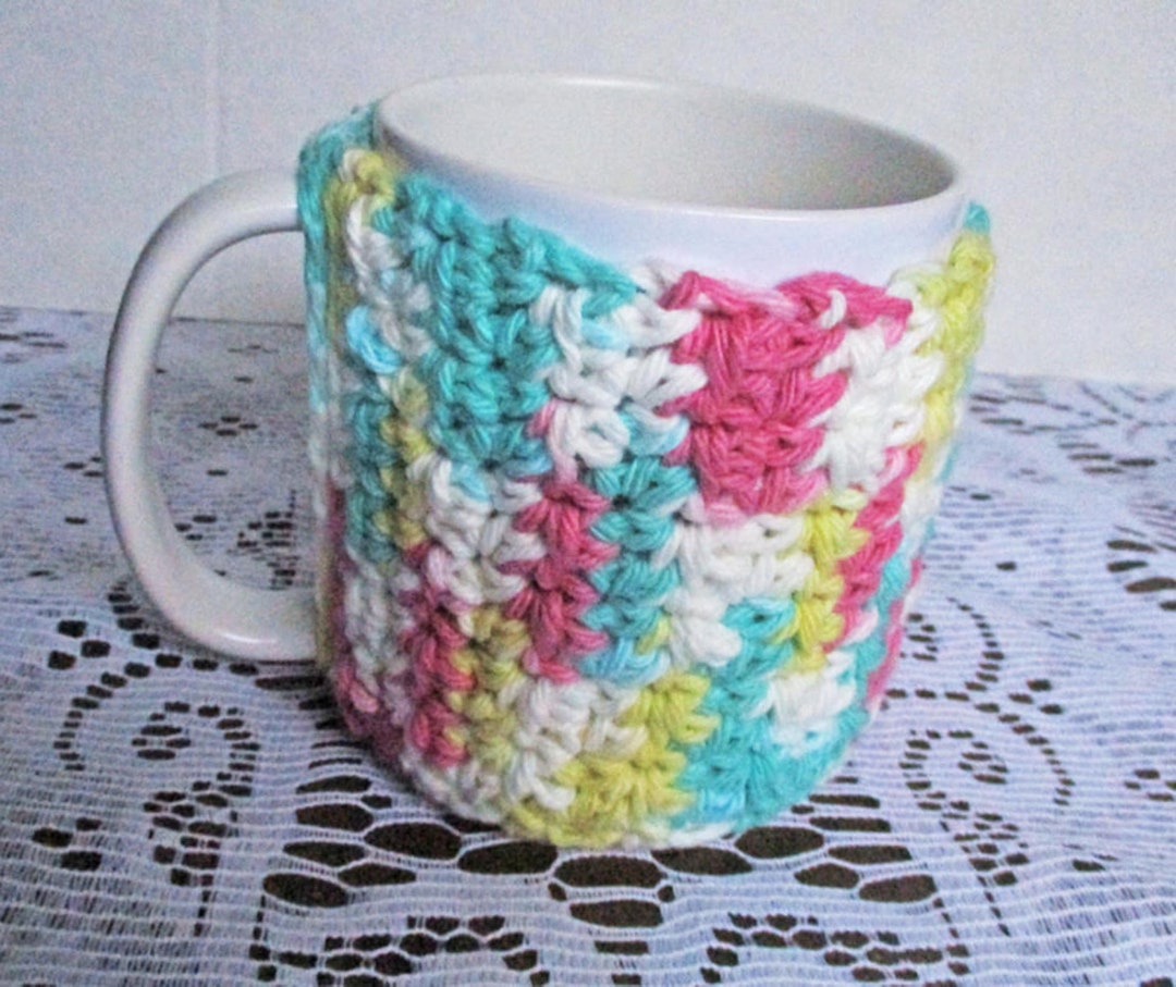 Mug Cover/cozy, Easy **crochet Pattern** With Instructions to Make ...