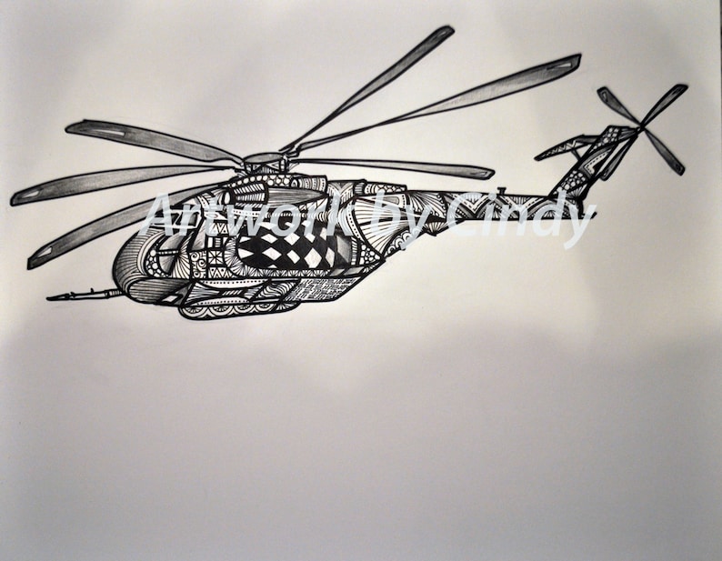 MH-53E Sea Dragon - Etsy